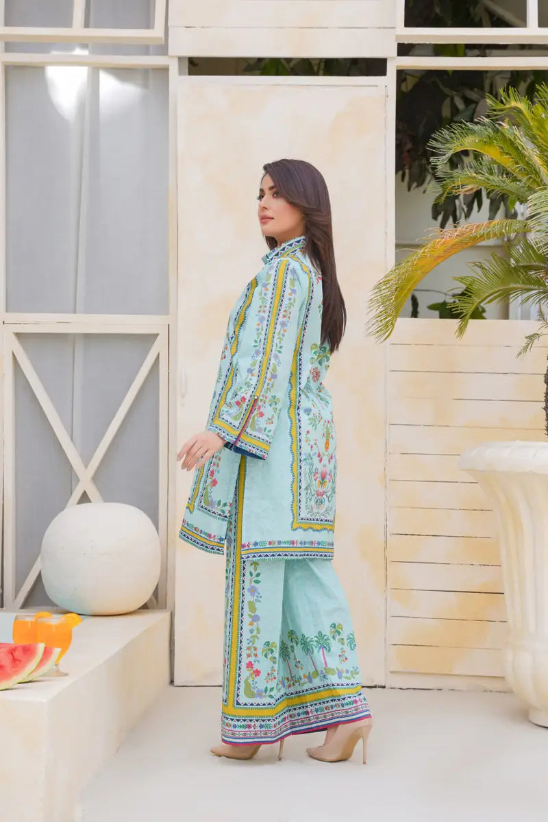 Mint Mirage Co-ord Set – Loom & Story